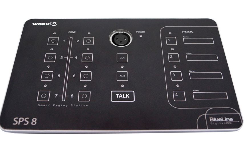SPS8 8 Zone IP Microphone Base (needs DM115 mic)|Edwards Sound ...