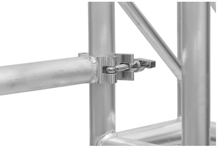 0.5m Aluminium Boom Arm with Single Clamp – Silver | 80kg WLL | Edwards ...