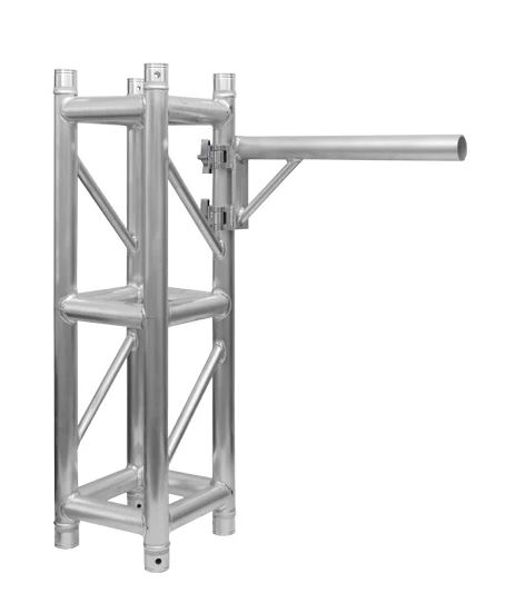 0.5m Aluminium Boom Arm with Clamp – Silver | 150kg WLL | Edwards Sound ...