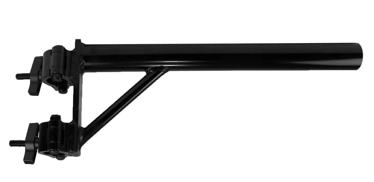 0.5m Aluminium Boom Arm with Clamp – Black | 150kg WLL | Edwards ...