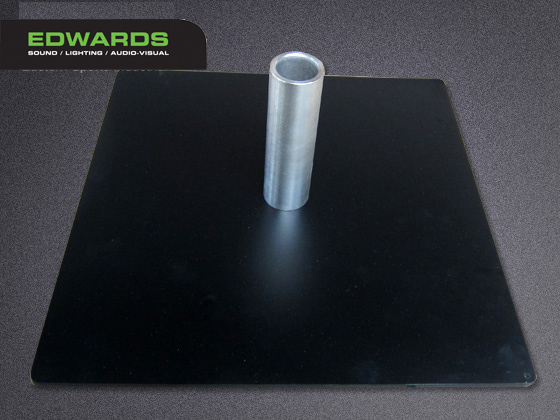 Steel Base Plate 450 x 450 x 5mm – Includes 6" or 8" Spigot | Edwards ...