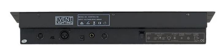 DMX Lighting Controller | 192 Channels, 12 Fixtures, Sound Activation ...