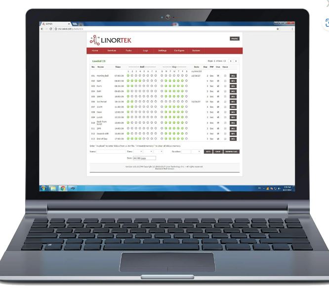 Network loudspeaker break-time alert system|Edwards Sound | Edwards ...