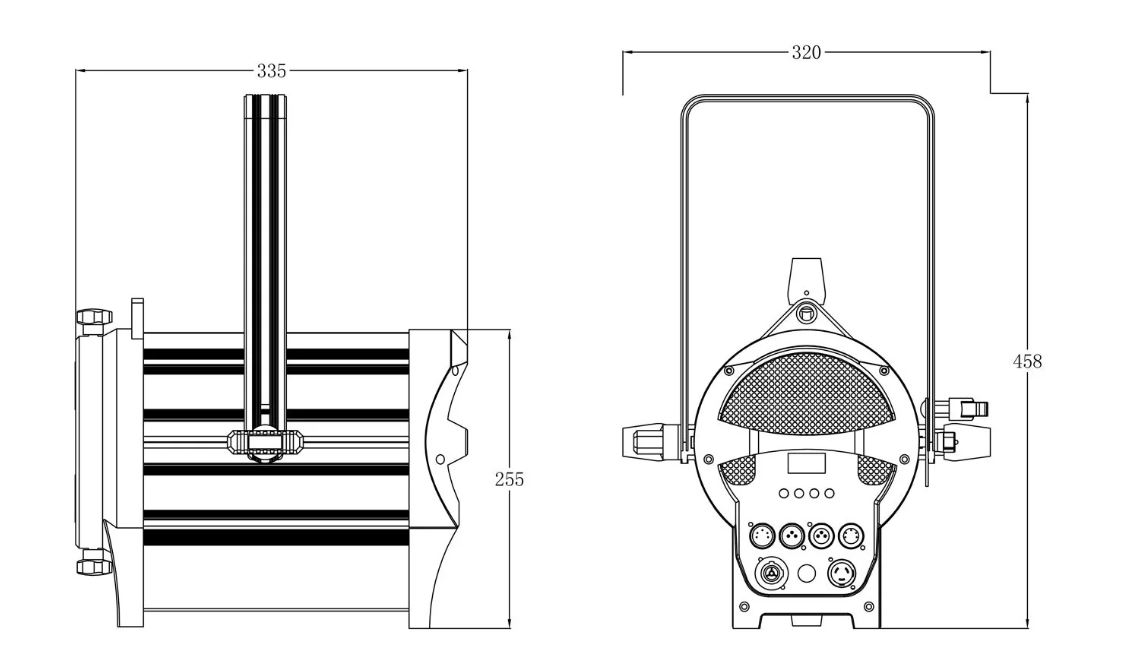 300W Variable White Profile LED Engine | DMX Controlled for Theatres ...