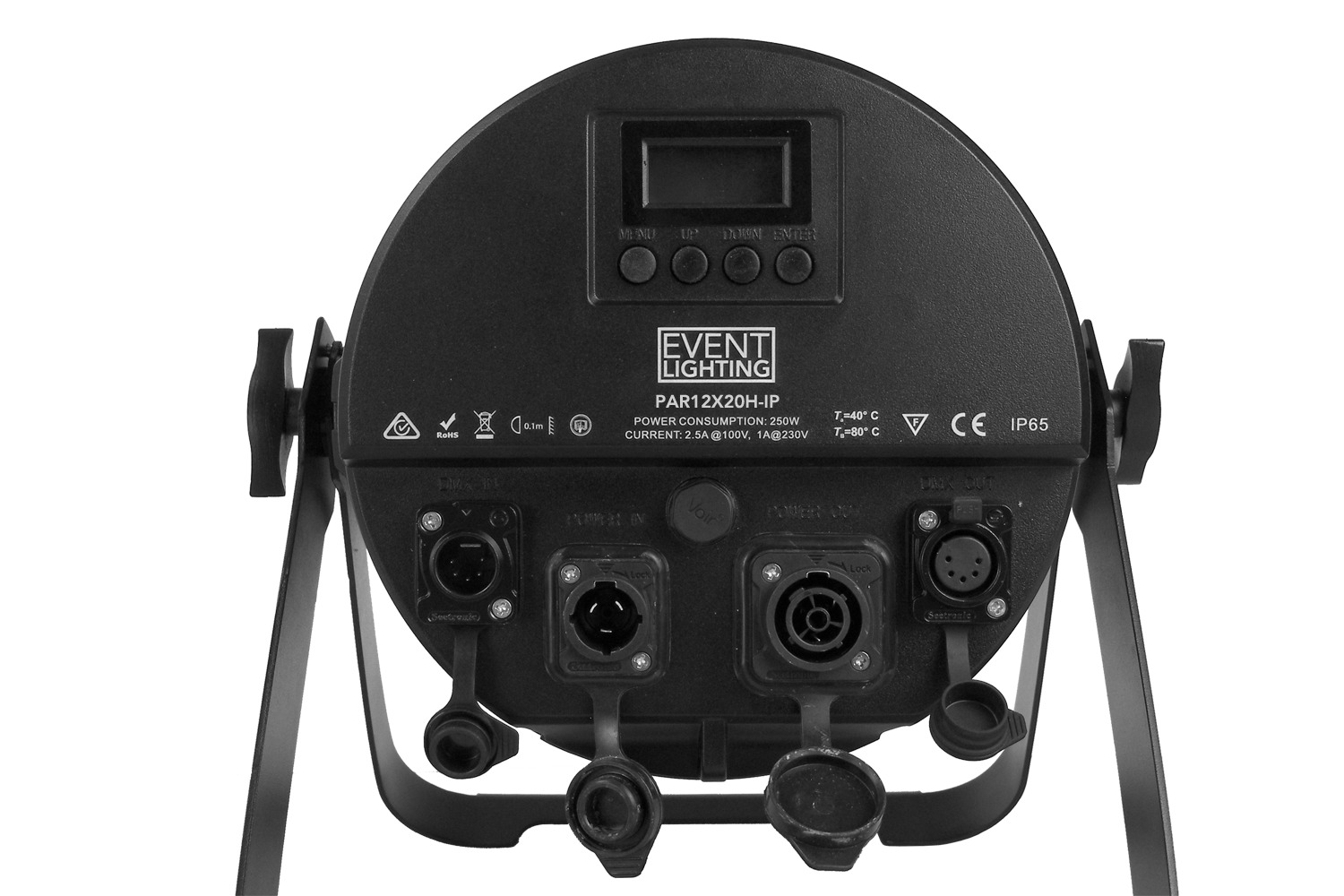 IP Outdoor LED PAR Can with 12 x 20W RGBWA+UV |Edwards Sound | Edwards Sound Systems