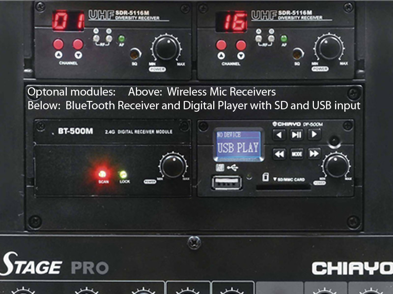 Portable Sound System / Stage Pro PA-1500 (w BT) | Edwards Sound Systems