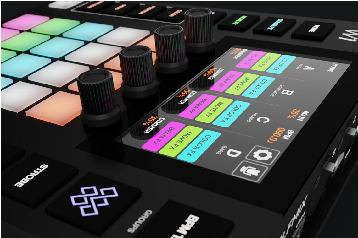 Wolfmix W1 MK2 DMX Lighting Controller | Edwards Sound Systems