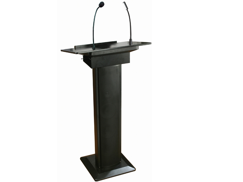 PA Lectern with Light, Wireless Microphones & Gooseneck Mic|Edwards ...