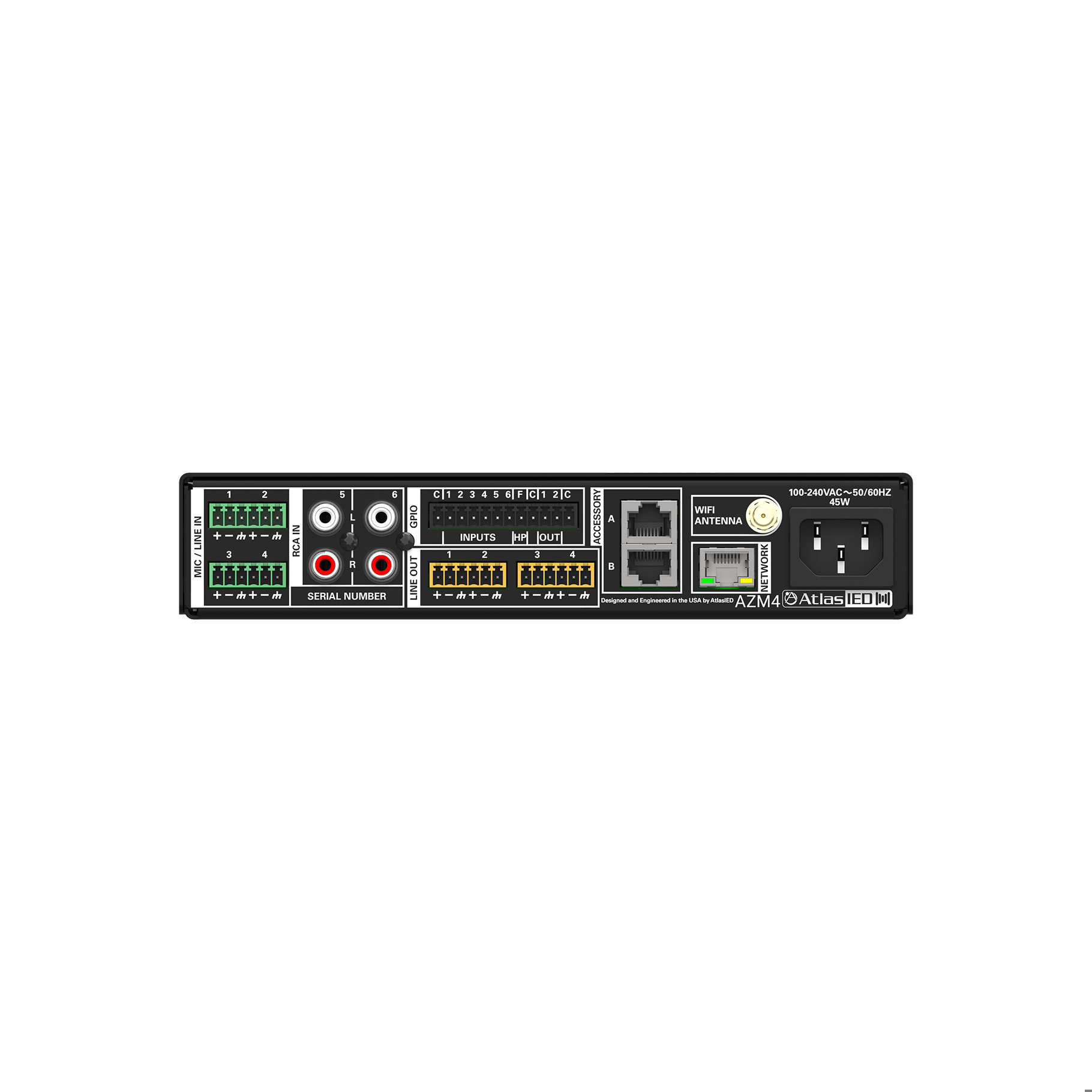 Atlas 4-Zone Audio DSP Processor | Edwards Sound Systems