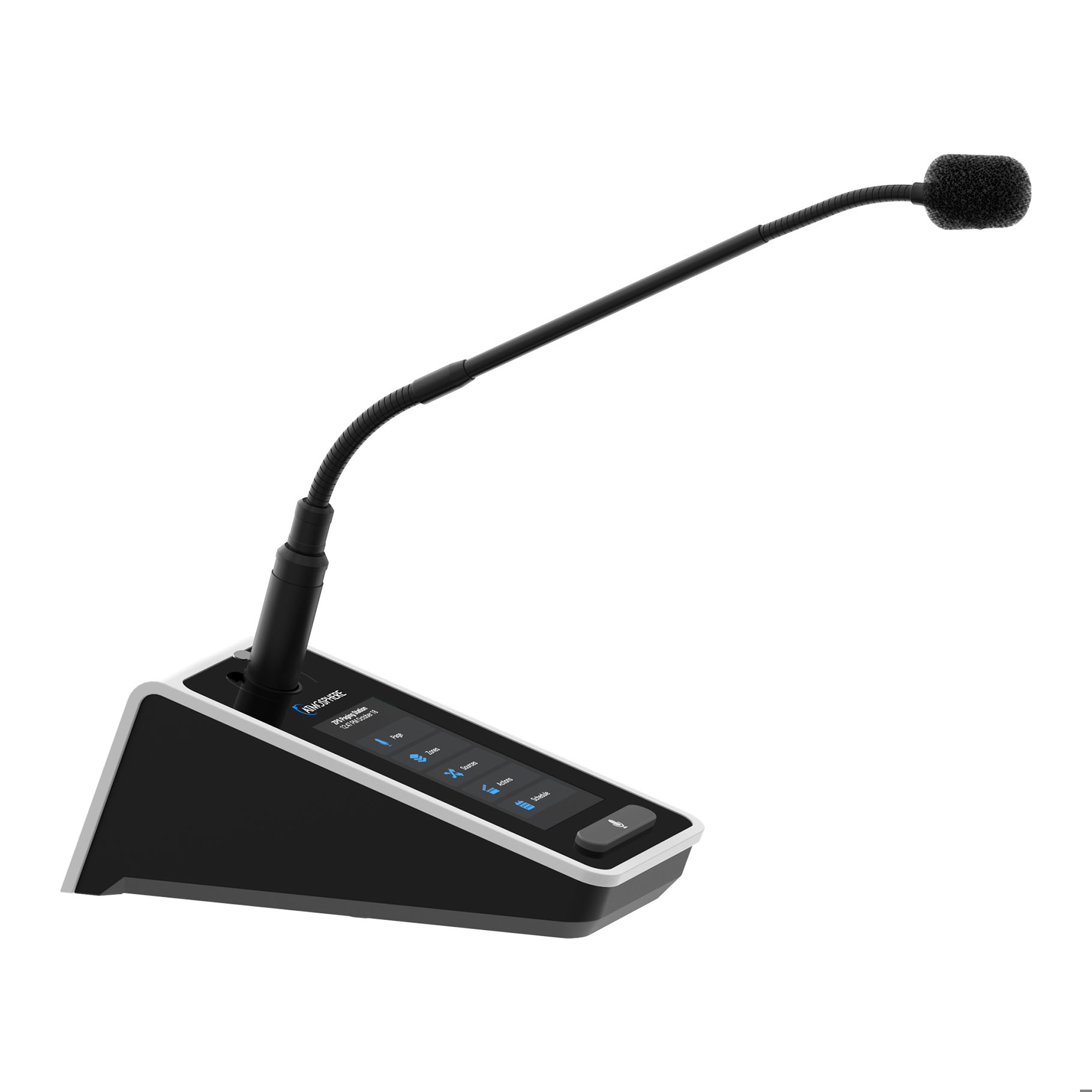 Atmosphere Zone Paging microphone Station | Edwards Sound Systems