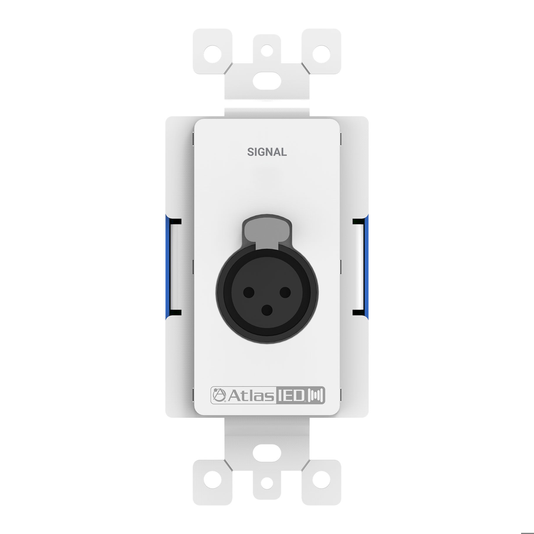 Remote Atmosphere XLR audio input wallplate | Edwards Sound Systems