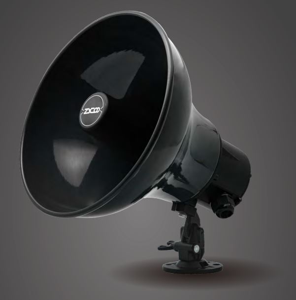 Zycoo SIP Horn Speaker 30w PoE | Edwards Sound Systems