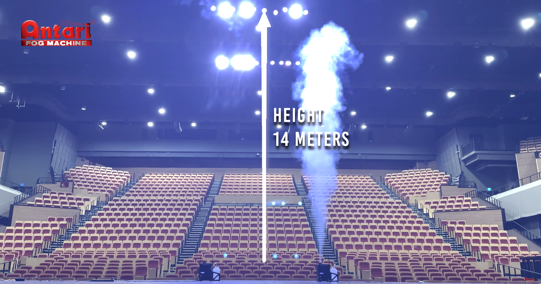 Antari J-100 Sonic Jet | Powerful Stage Fog Machine | Edwards Sound Systems