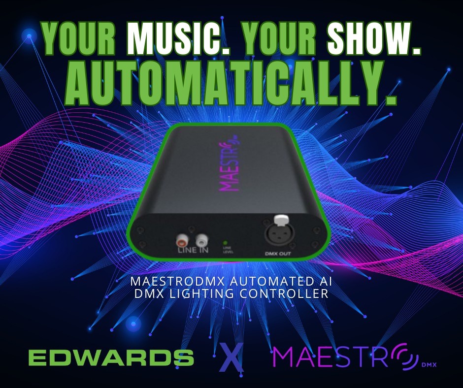 Maestro DMX AI Lighting Controller | Edwards Sound Systems