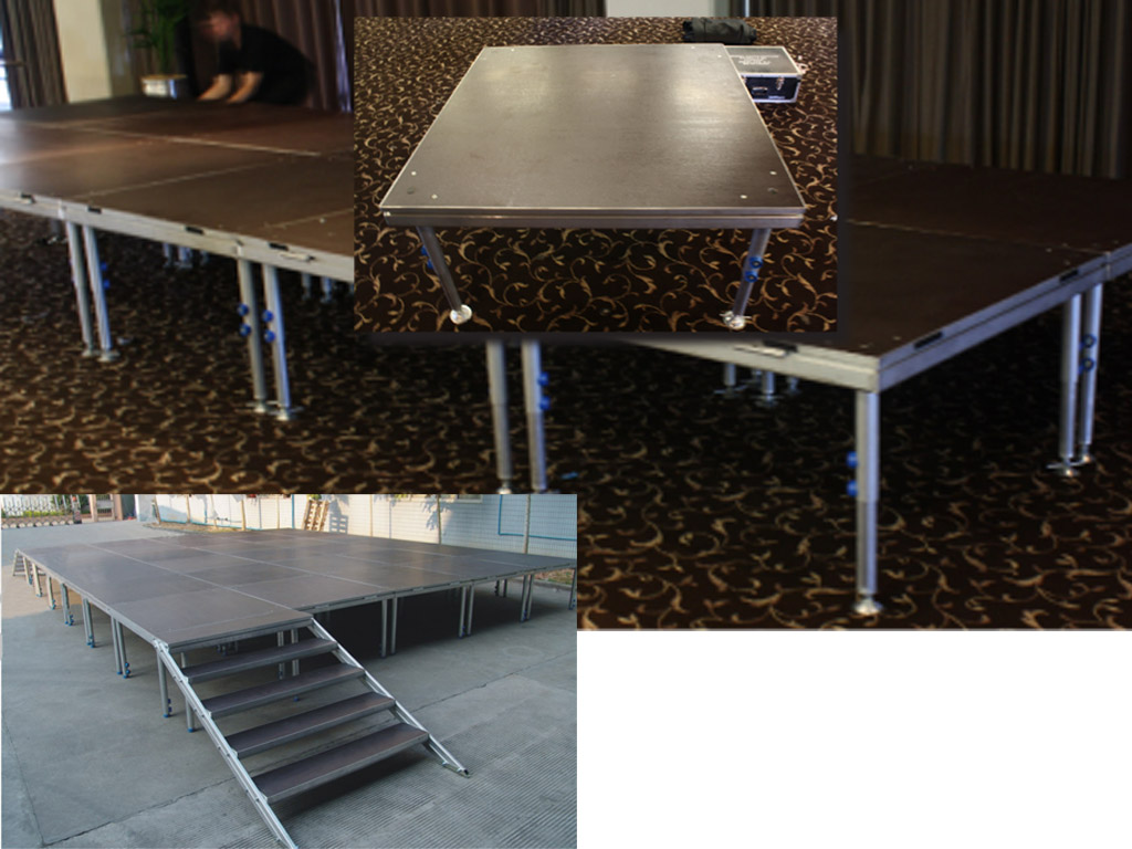 Hire 3.6 x 2.4 metre stage | Edwards Sound Systems