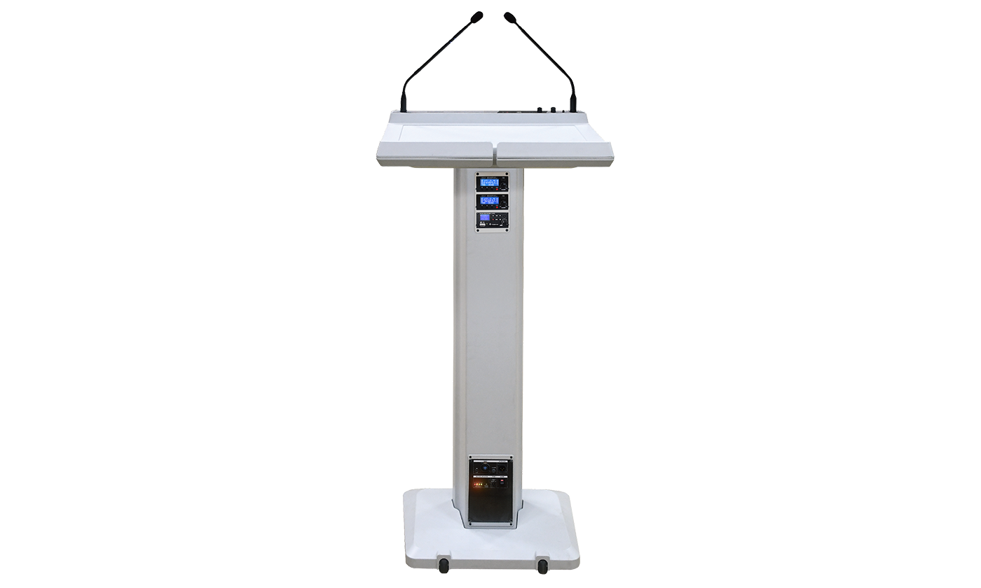 LECTERN PRO Wireless Lectern Hire | Portable PA System Hire | Edwards ...