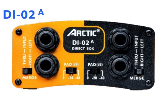 Dual Channel Direct Box | Stereo DI Box with Merge Function | Edwards ...